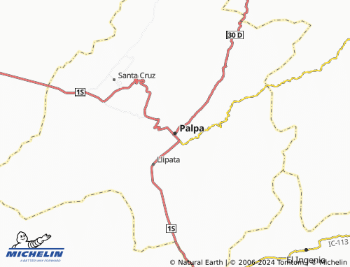 MICHELIN Palpa map - ViaMichelin