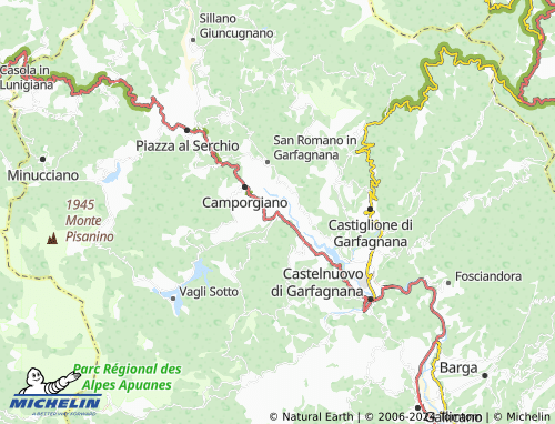 MICHELIN Poggio map - ViaMichelin