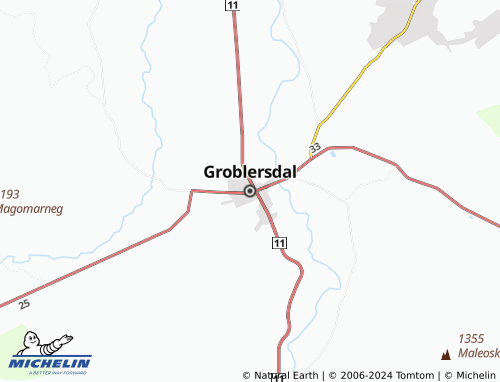 MICHELIN Groblersdal map - ViaMichelin