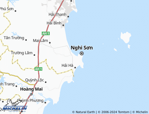 Kaart MICHELIN Hải Thượng - ViaMichelin