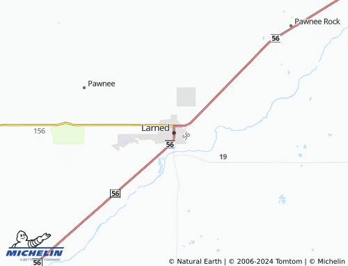 MICHELIN Larned map - ViaMichelin