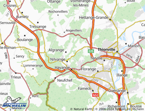 Carte MICHELIN Konacker - ViaMichelin