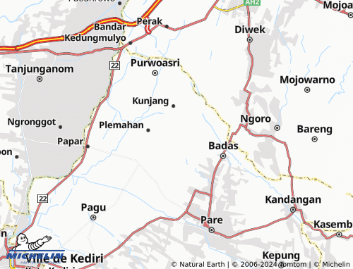 MICHELIN Sukoharjo map - ViaMichelin