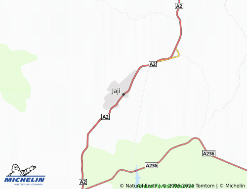 MICHELIN Jaji map - ViaMichelin