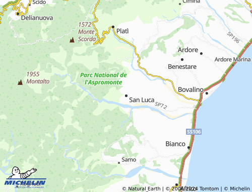 Mappa MICHELIN San Luca - ViaMichelin