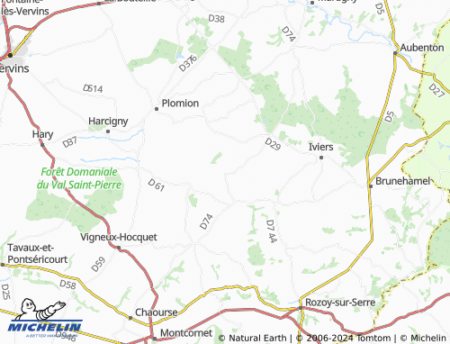 MICHELIN Saint-Clément map - ViaMichelin