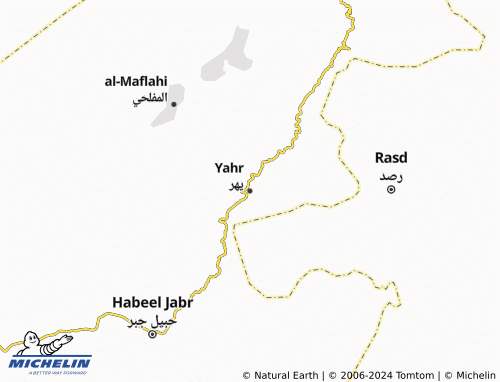 MICHELIN Yahr map - ViaMichelin