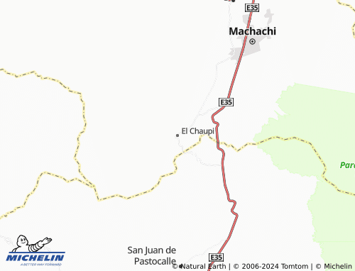 Mapa MICHELIN El Chaupi - ViaMichelin