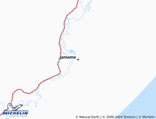 MICHELIN Jamame map - ViaMichelin