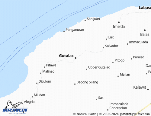 MICHELIN Gutalac map - ViaMichelin