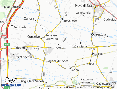 Mapa MICHELIN Arre - ViaMichelin