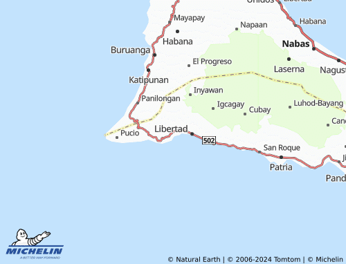 Mapa MICHELIN Taboc - ViaMichelin