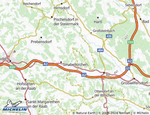 Mapa MICHELIN Nagl - ViaMichelin