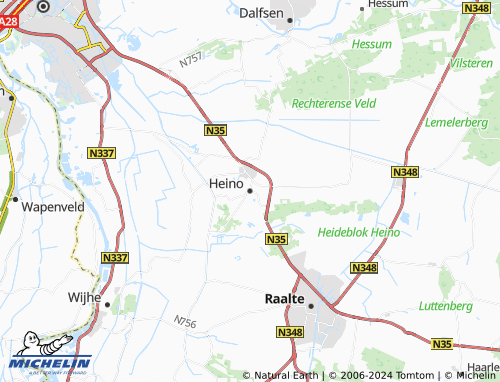 Kaart MICHELIN Heino - ViaMichelin