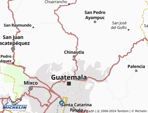 MICHELIN Chinautla map - ViaMichelin