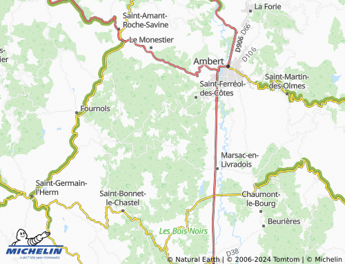 MICHELIN Châtelet map - ViaMichelin
