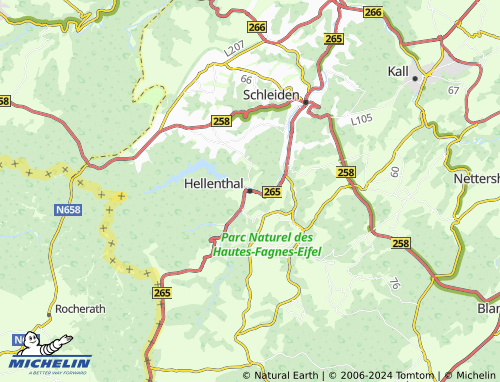 MICHELIN-Landkarte Hellenthal - ViaMichelin