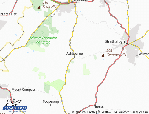 MICHELIN Ashbourne map - ViaMichelin