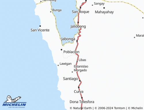 MICHELIN Magsaysay map - ViaMichelin