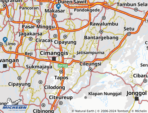 MICHELIN Jatisampurna map - ViaMichelin