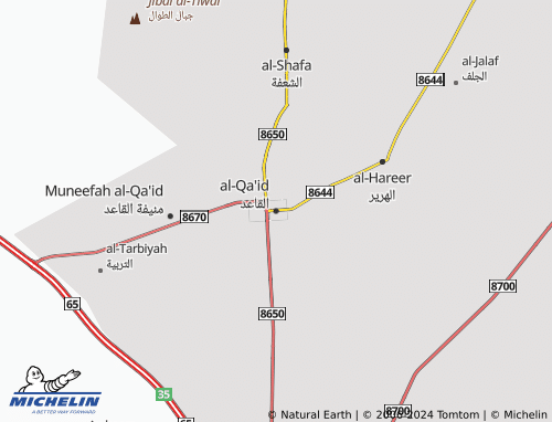 MICHELIN Al Qaid map - ViaMichelin