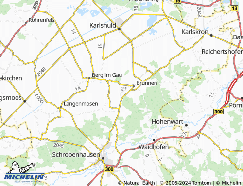 MICHELIN-Landkarte Gerstetten - ViaMichelin