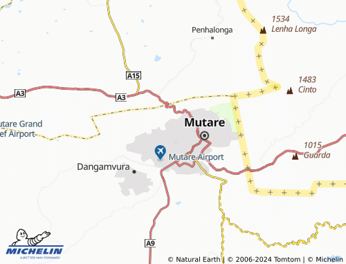 Mapa MICHELIN Chikanga 1 - ViaMichelin