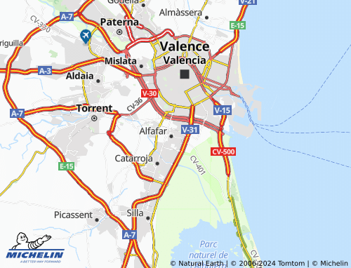 Mapa MICHELIN Sedaví - ViaMichelin