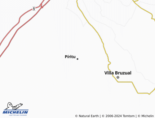 MICHELIN Píritu map - ViaMichelin