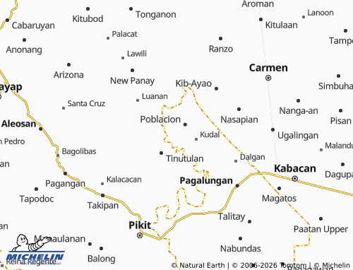 MICHELIN Inug-ug map - ViaMichelin
