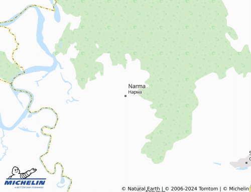 MICHELIN Narma map - ViaMichelin