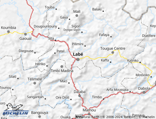MICHELIN Labé map - ViaMichelin