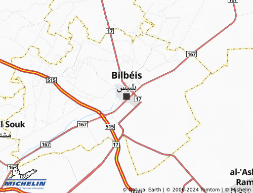 Carte MICHELIN Bilbéis - ViaMichelin