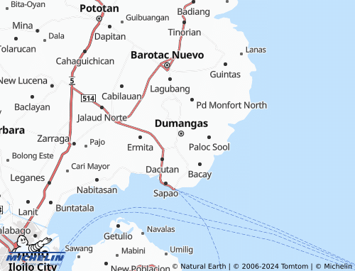 MICHELIN Ilaya 1st map - ViaMichelin